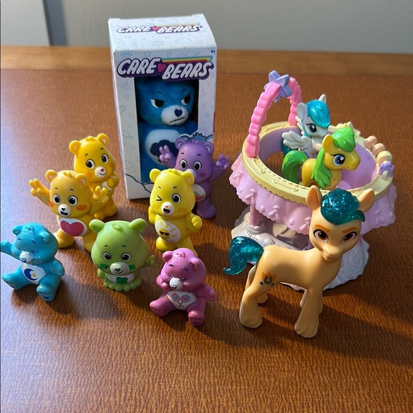 Care Bears | Toys | Care Bears Colorful Figurine Set My Little Pony ...